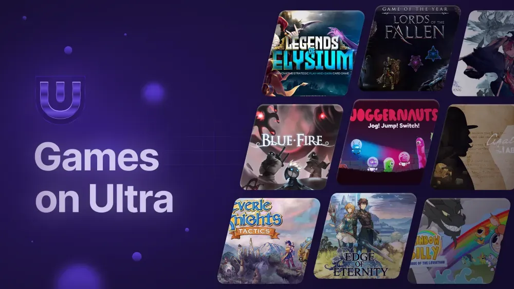 Ultra Games Reveals Stellar Web3 Gaming Launch Lineup | GAM3S.GG