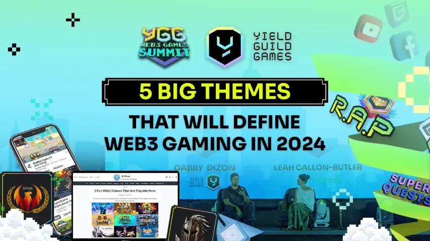 YGG Web3 Games Summit Unveils 5 Key Trends for 2024 | GAM3S.GG