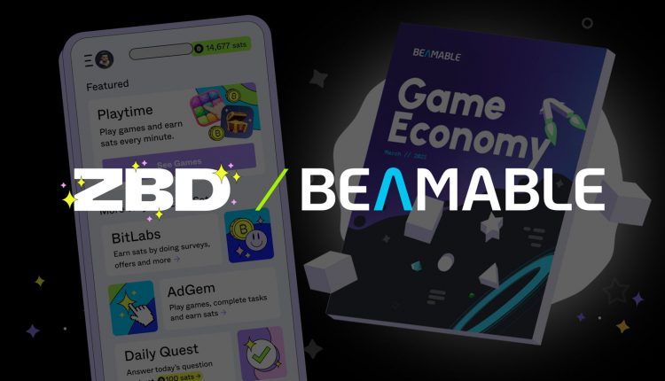 ZBD & Beamable Launch Secure Bitcoin Integration Starter Kit | GAM3S.GG