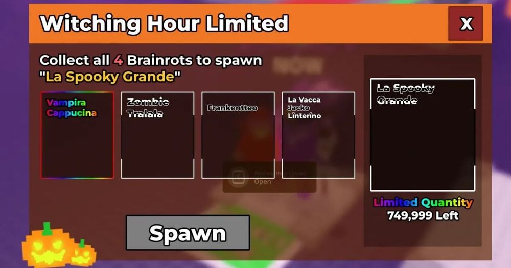 Guía Steal a Brainrot: Cómo conseguir La Spooky Grande | GAM3S.GG