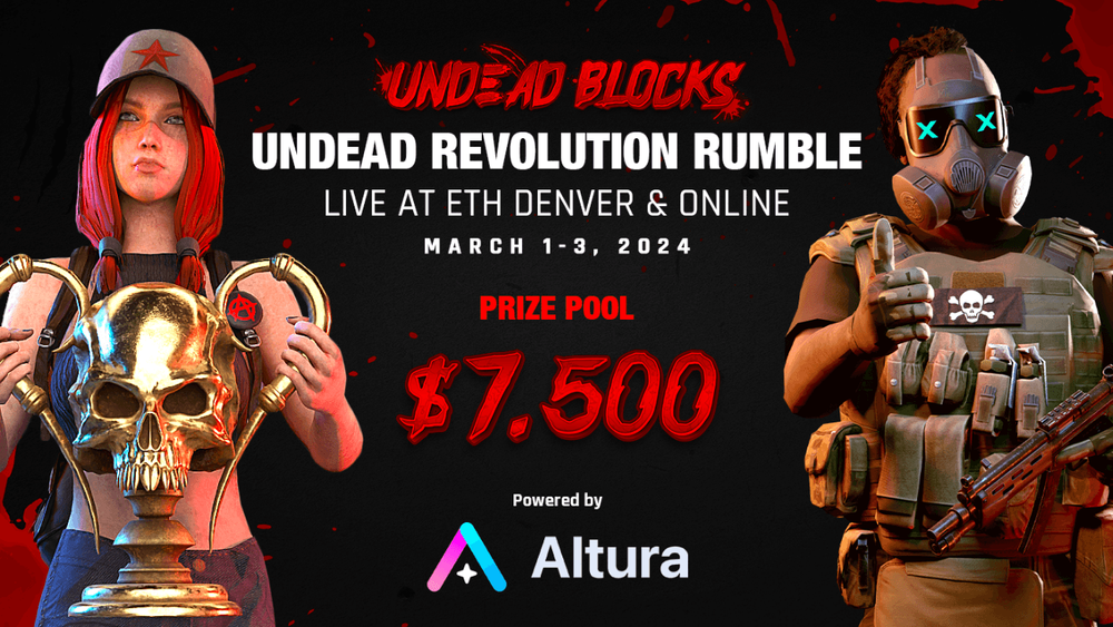 $7.5k Undead Blocks Tournament with Altura | GAM3S.GG