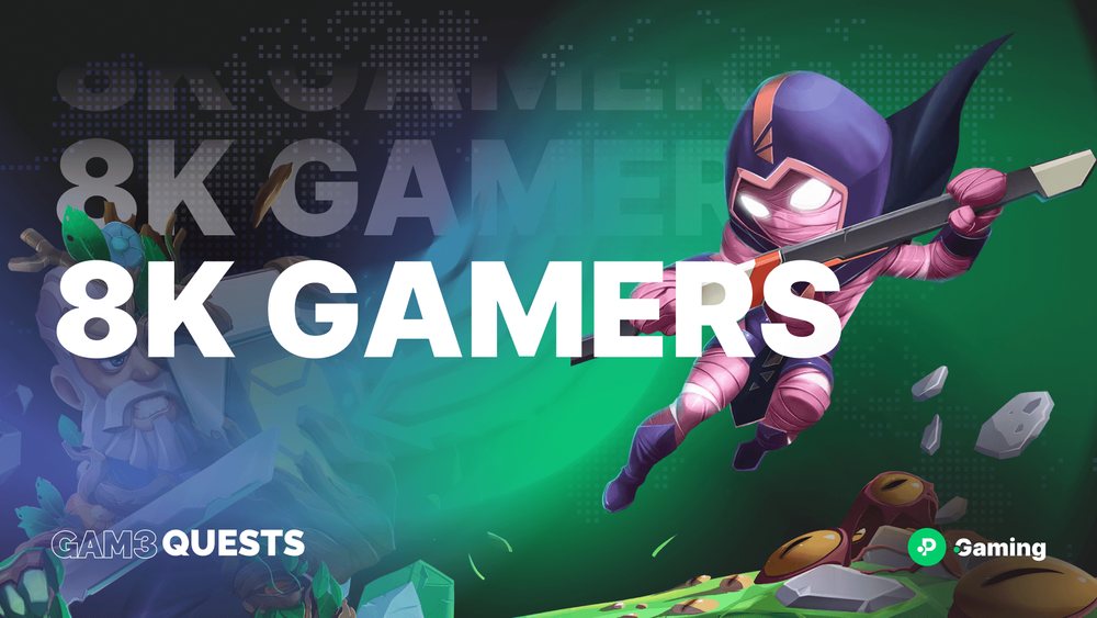 GAM3 Quests Gather Over 8K Unique Web3 Gamers | GAM3S.GG