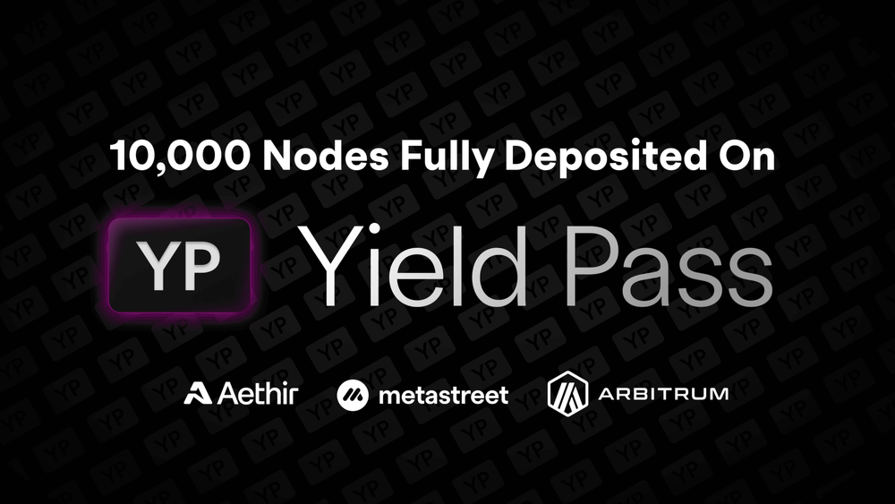 Aethir and MetaStreet Launch Yield Pass on Arbitrum | GAM3S.GG