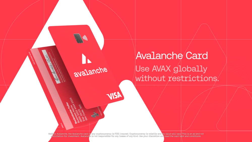 Avalanche Card Launches, Expanding Everyday Crypto Use | GAM3S.GG