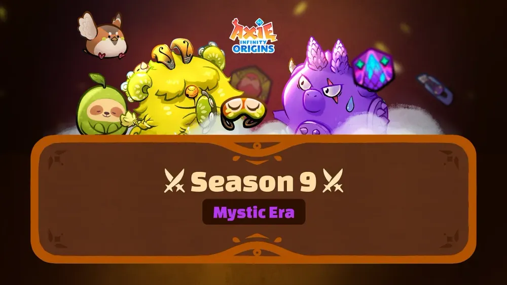 Axie Infinity Origins S9 Mystic Era Begins with 16K AXS Rewards | GAM3S.GG