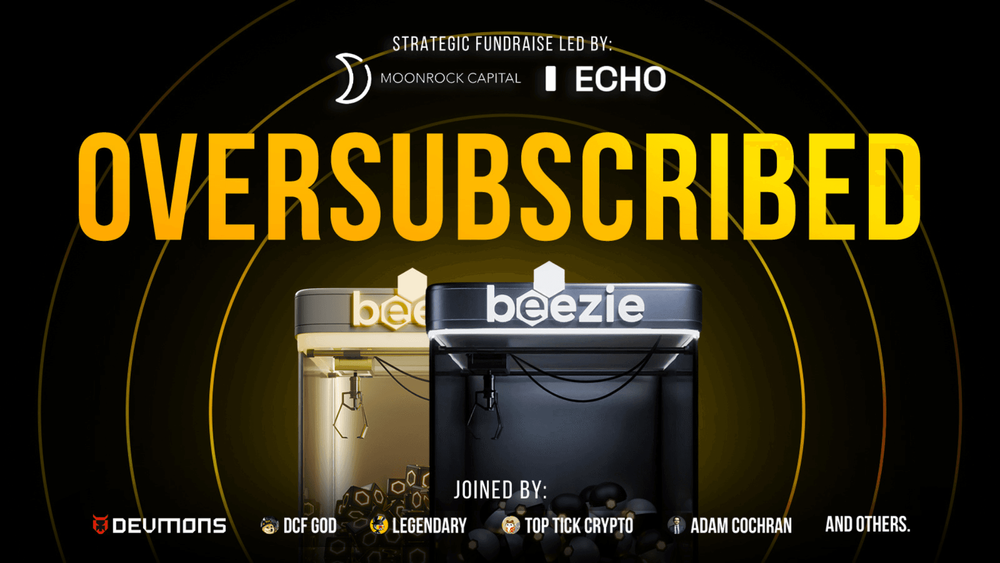 Beezie Announces New Funding Round | GAM3S.GG