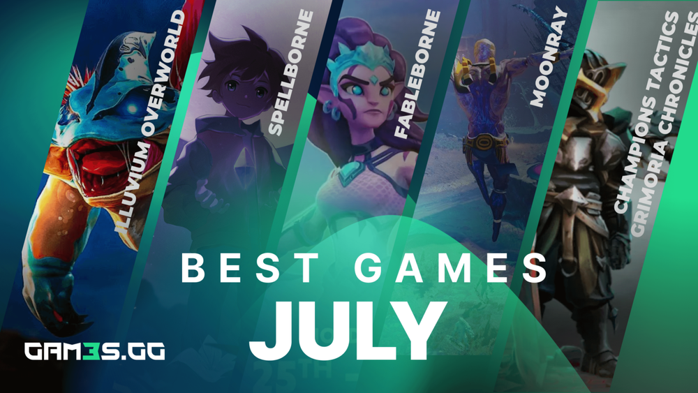 Best 5 NFT Games of July 2024 | GAM3S.GG