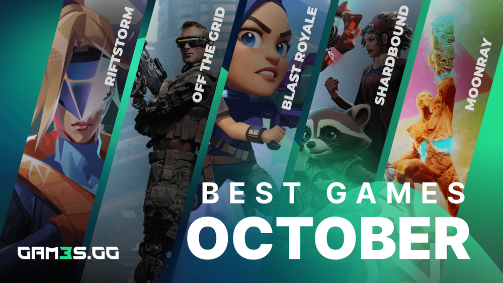 Best 5 NFT Games of October 2024 | GAM3S.GG