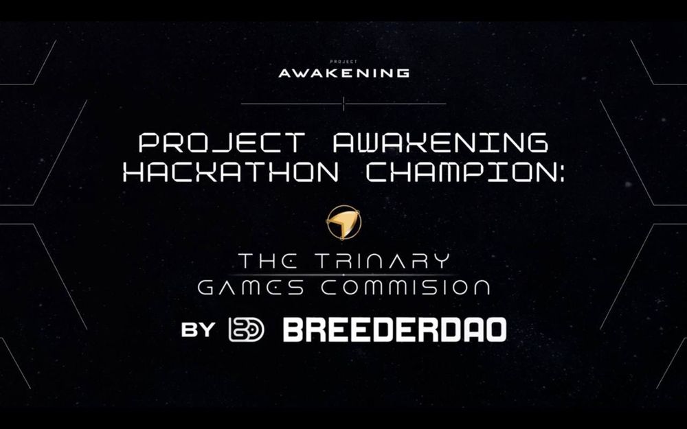 BreederDAO Wins Project Awakening Hackathon Hosted by CCP Games | GAM3S.GG