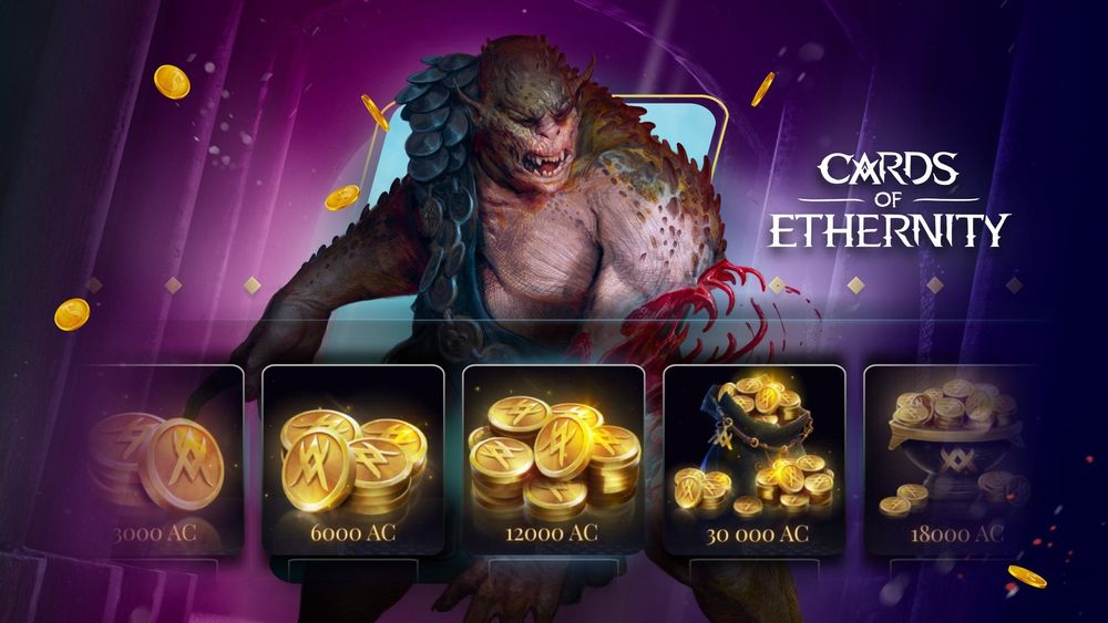 Aether Games Gives Sneak Peek on Cards of Ethernity Aether Coins Store ...