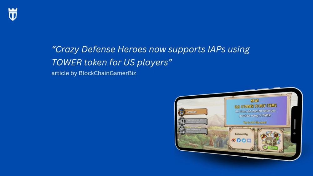 Crazy Defense Heroes Adds TOWER Token for IAPs | GAM3S.GG