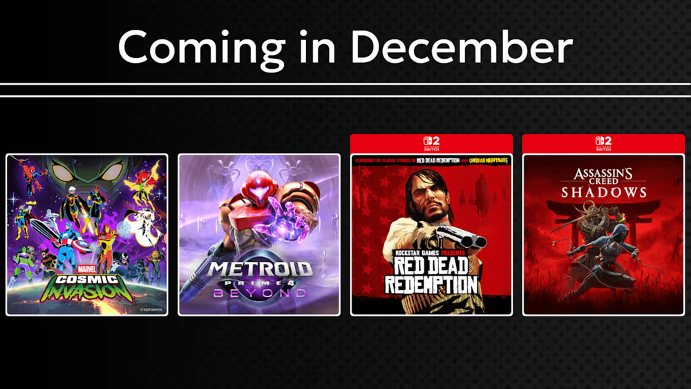 December Games Arrive for Nintendo Switch 2 | GAM3S.GG