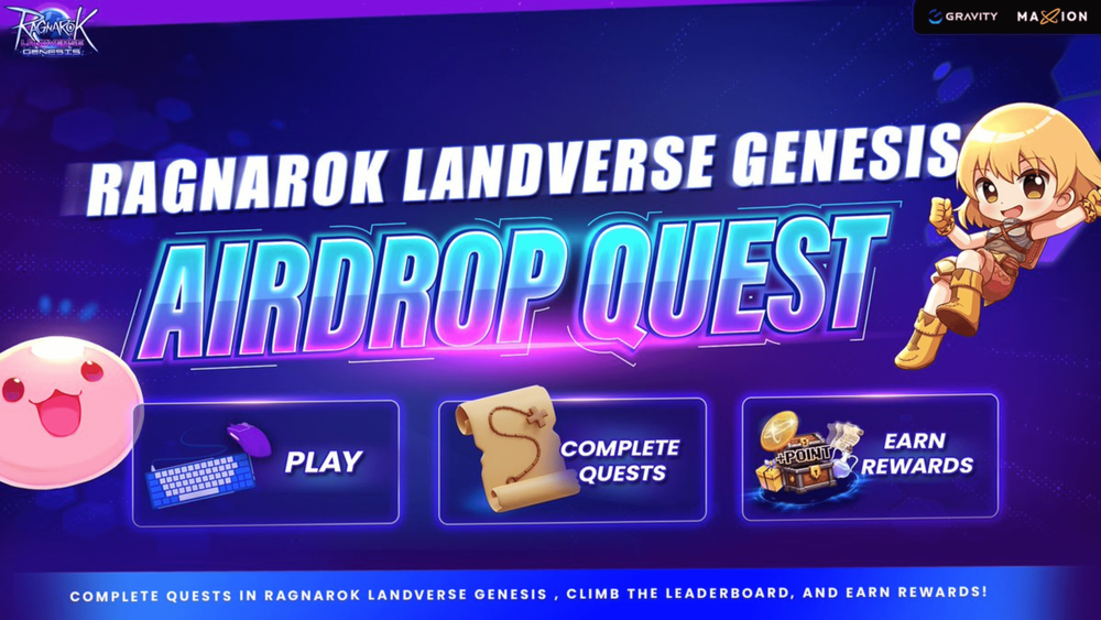 Earn Rewards in Ragnarok Landverse Genesis Airdrop | GAM3S.GG