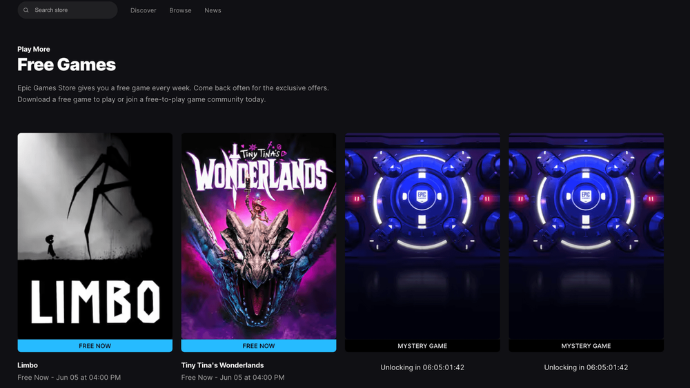 Epic Games Store Adds Final Free Games for May | GAM3S.GG