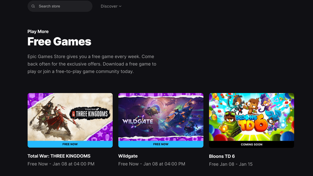 Epic Games Store Free Games for January 2nd | GAM3S.GG