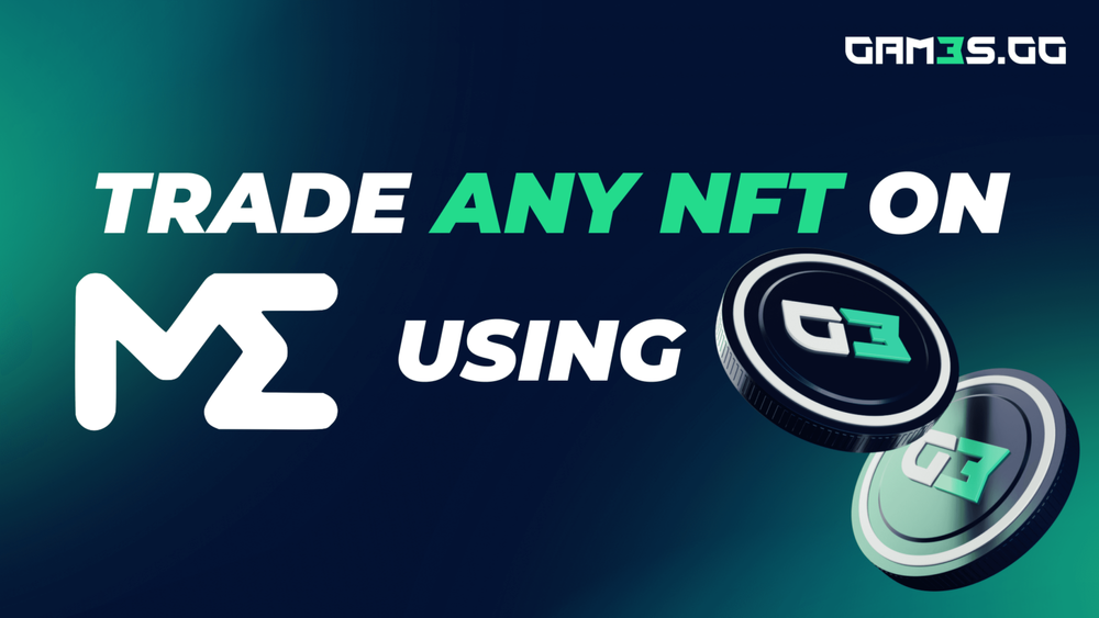 $G3 Token Now Supported on Magic Eden | GAM3S.GG