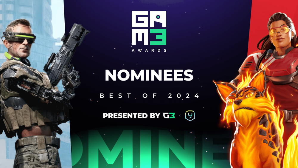 GAM3 Awards 2024: Final Shortlist Revealed for $5M Prize Pool | GAM3S.GG