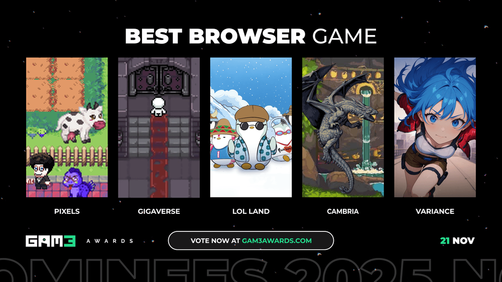 GAM3 Awards 2025: Beste Browser Games | GAM3S.GG