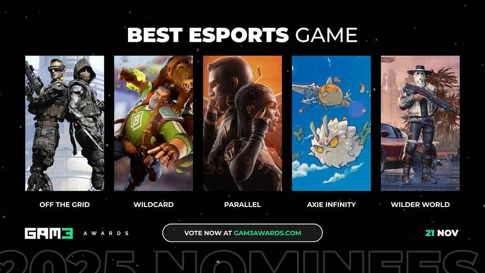 GAM3 Awards 2025 Best Esports Nominees | GAM3S.GG