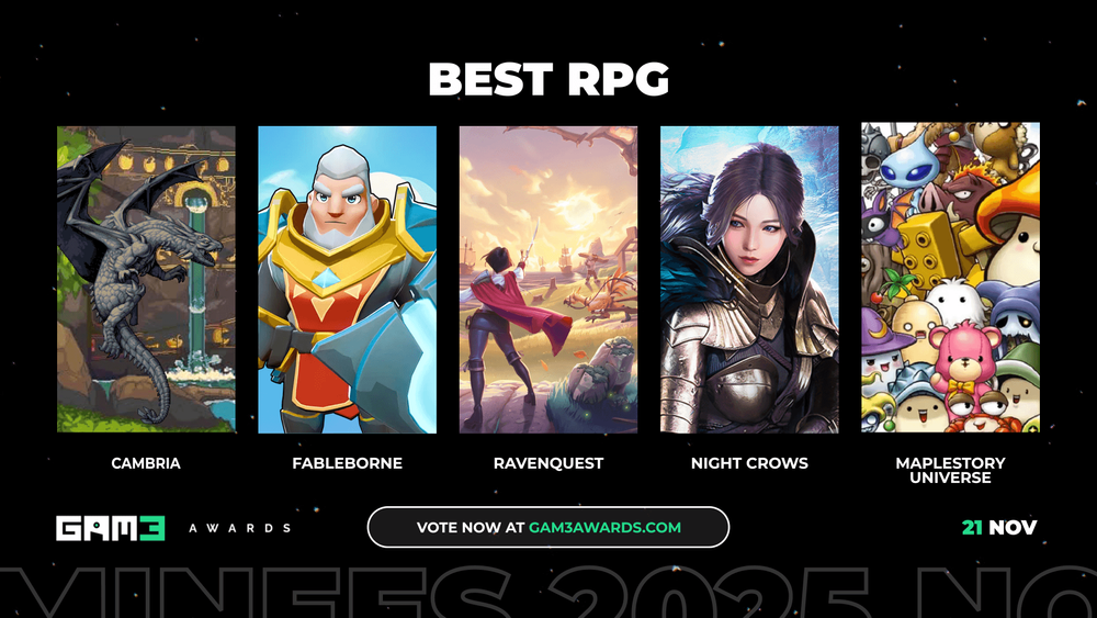 Indicados a Melhor RPG no GAM3 Awards 2025 | GAM3S.GG