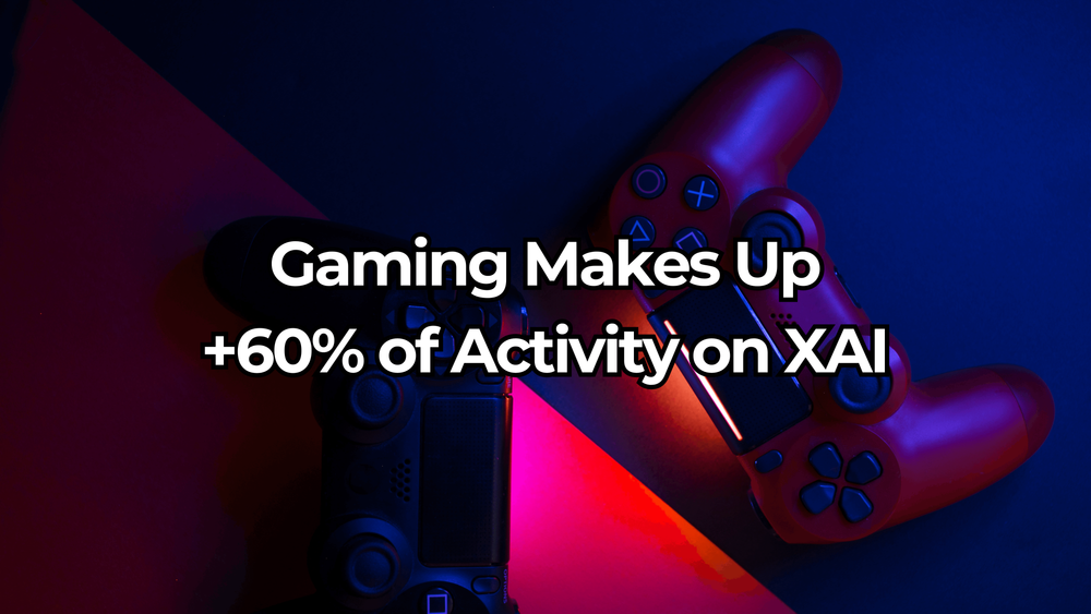 Gaming Accounts for Over 60% of Activity on XAI | GAM3S.GG