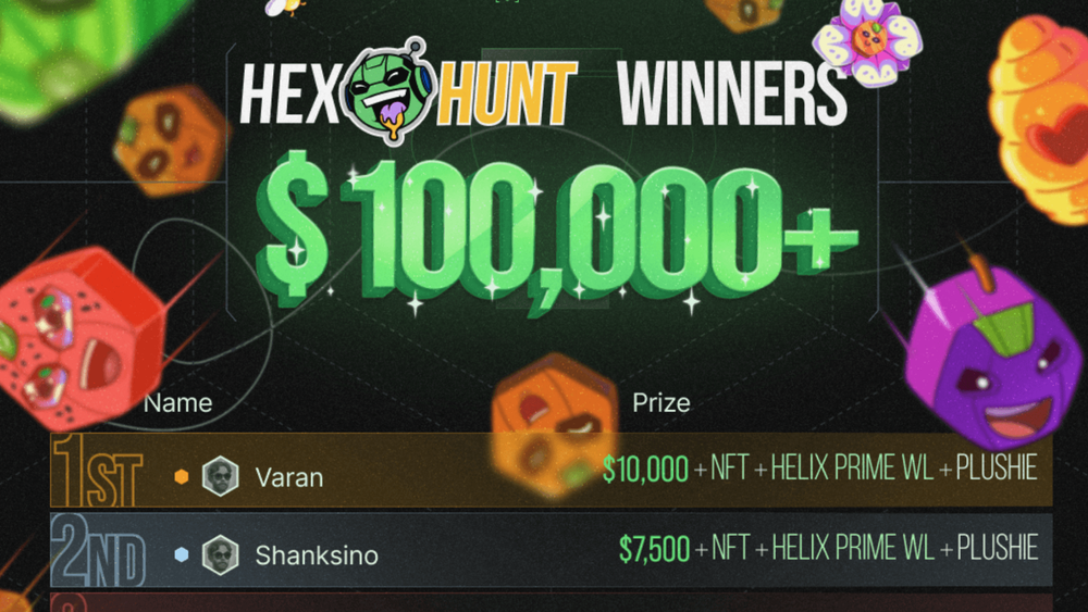 Genome's Hex Hunt Hands out $100k Prizes | GAM3S.GG