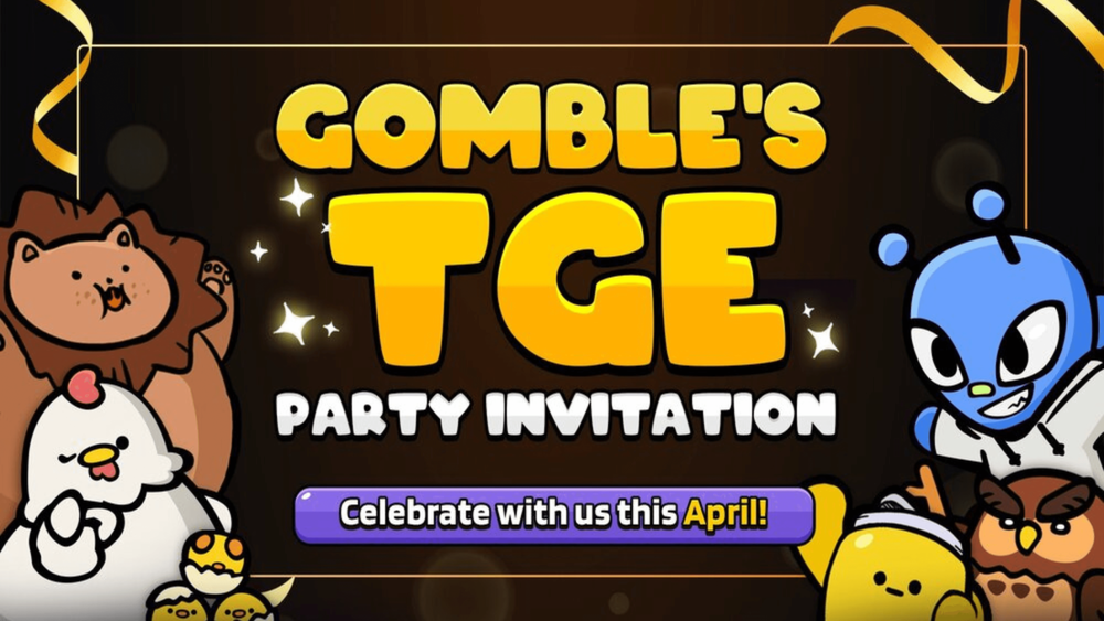 Gomble Games: Detalhes do Airdrop e TGE Anunciados | GAM3S.GG