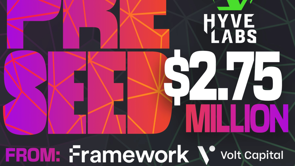 Hyve Labs Raises $2.75 Million to Build Gaming Ecosystem | GAM3S.GG