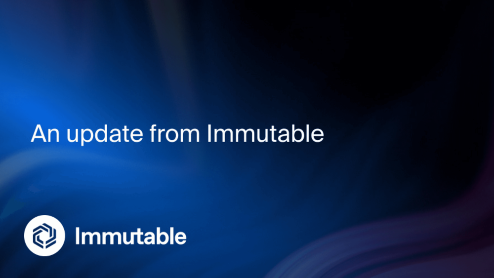 Immutable Receives Wells Notice from SEC | GAM3S.GG