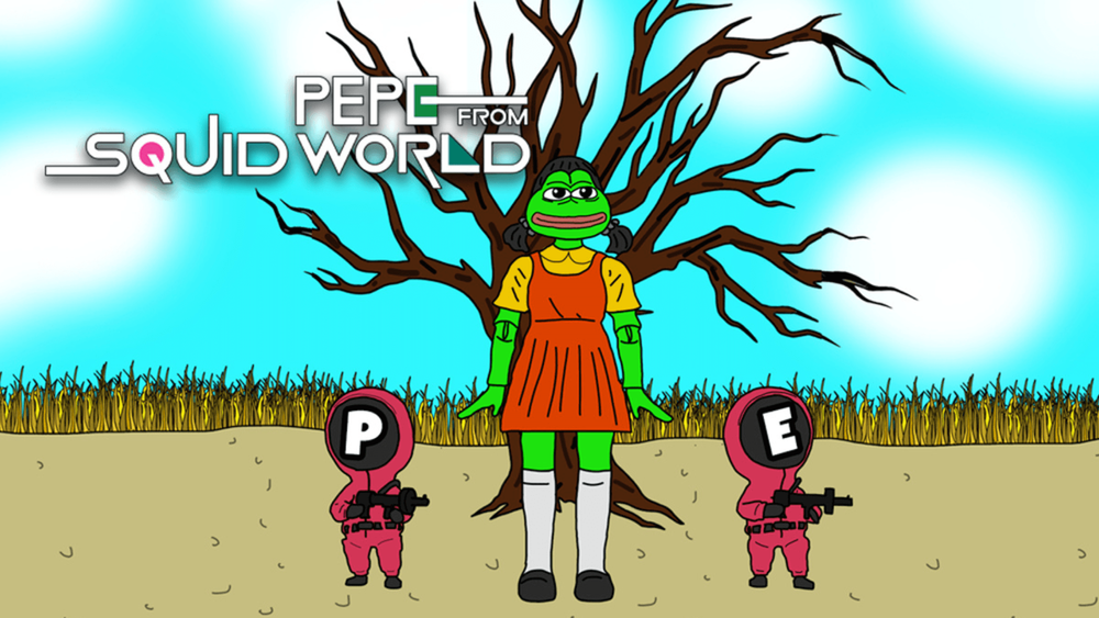 Pepe aus Squid World: Web3 Gaming Metaverse | GAM3S.GG