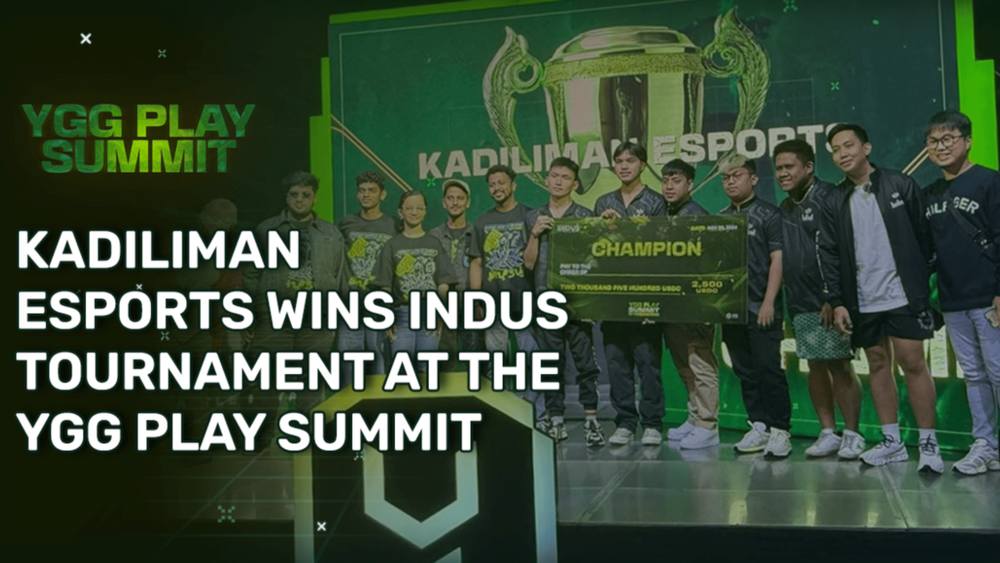 Kadiliman Esports Wins Indus Tournament at YGG Play Summit | GAM3S.GG
