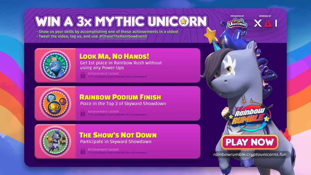 Laguna Games' Rainbow Rumble Now Live on XAI | GAM3S.GG