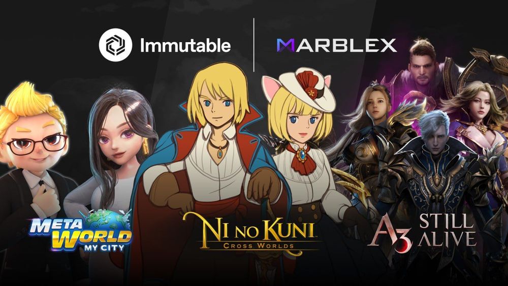 MARBLEX Partners with Immutable to Bring Netmarble IPs to Web3 | GAM3S.GG