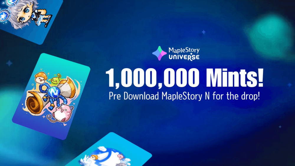 MapleStory Universe Hits Over 1 Million NFT Mints | GAM3S.GG