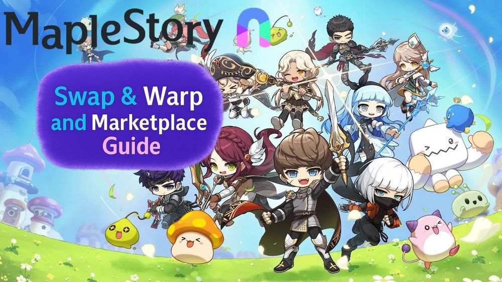 Guia MapleStory N: Swap, Warp e MSU Marketplace | GAM3S.GG