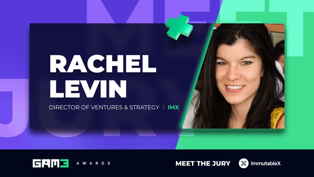 GAM3 Awards 2023 Meet the Jury: Rachel Levin | GAM3S.GG