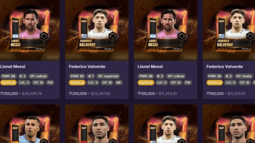 Messi NFT Now Available in FIFA Rivals | GAM3S.GG