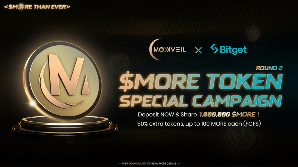 Moonveil Launches $MORE Token | GAM3S.GG