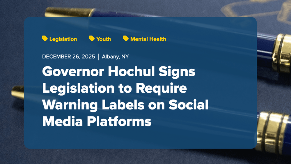 NYC Requires Mental Health Warnings on Social Media | GAM3S.GG