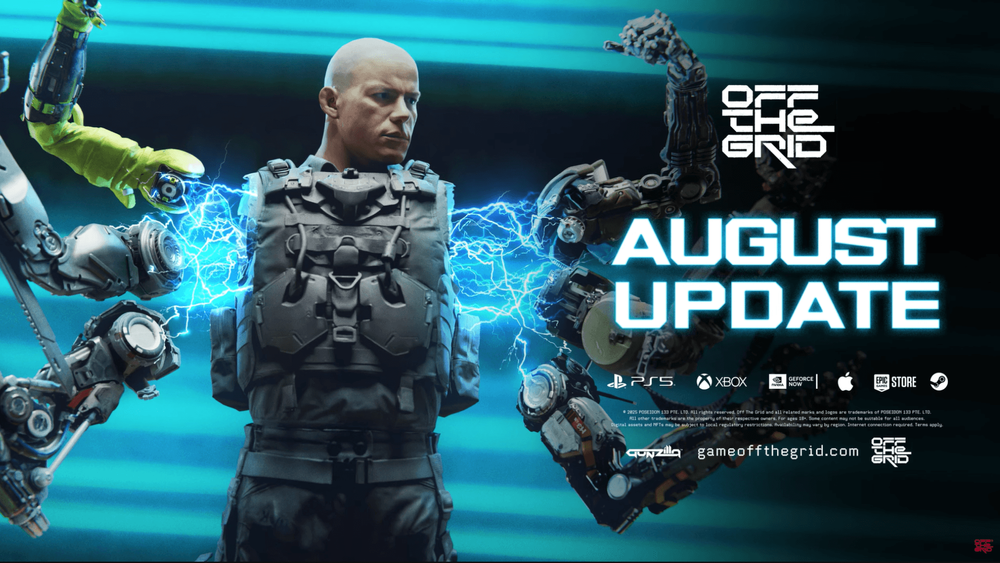 Off The Grid: Atualização de Agosto - Novidades | GAM3S.GG