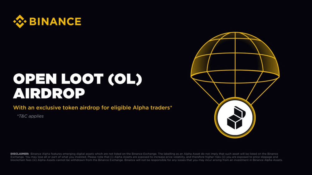 Open Loot (OL) Listed on Binance Alpha | GAM3S.GG
