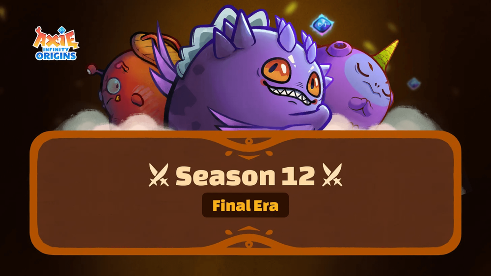 Axie Origins S12 Final Era Begins with 24K AXS in Rewards | GAM3S.GG
