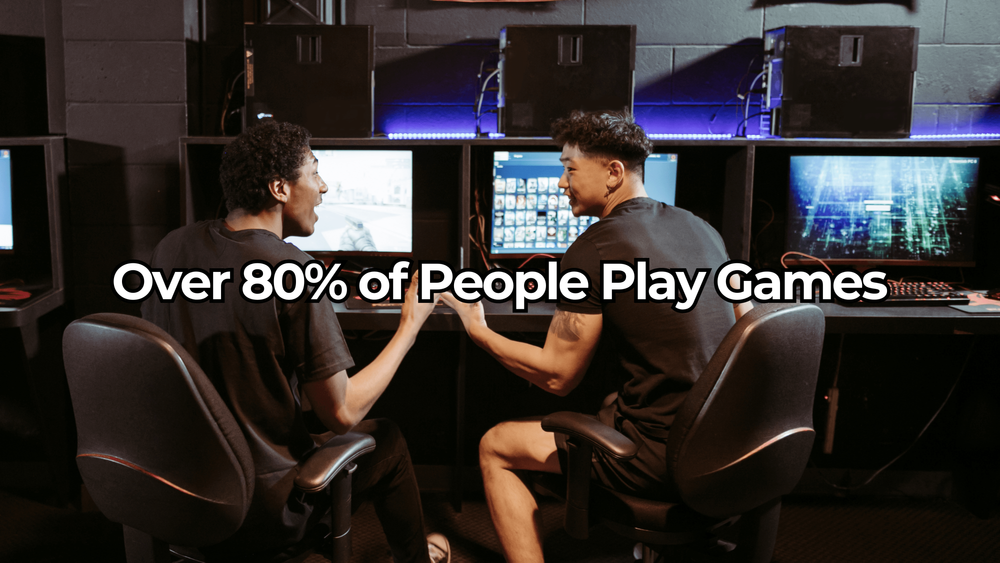 Over 80% of People Play Games Globally | GAM3S.GG