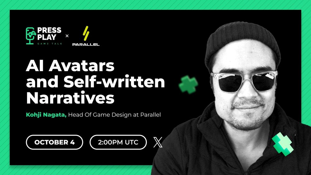 Jogos: Avatares IA e Narrativas Autoescritas - Parallel Studios | GAM3S.GG