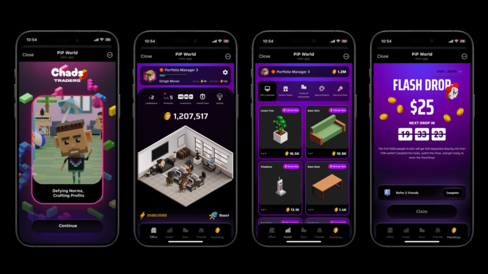 PiP World Launches Game on Telegram with $100K Prize Pool | GAM3S.GG