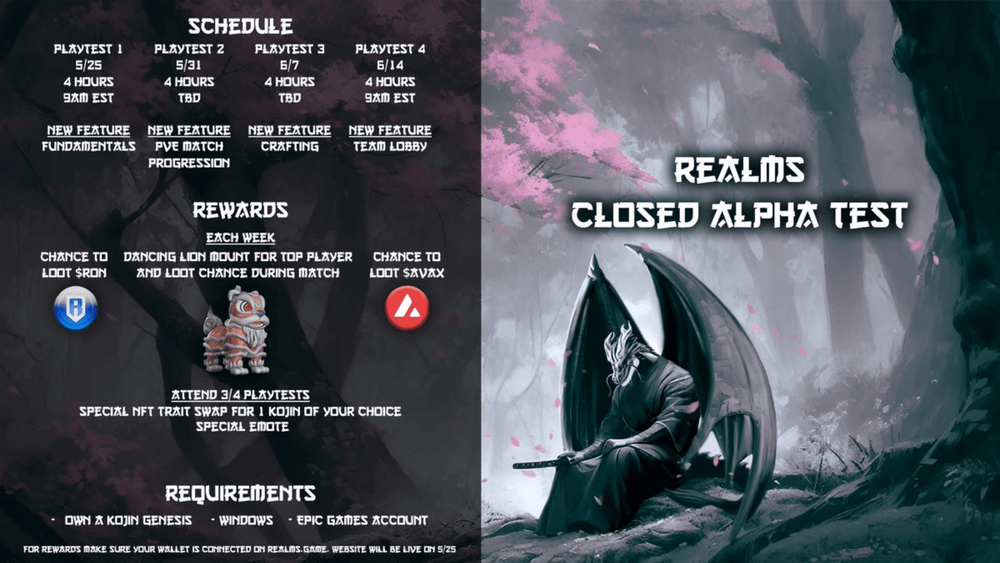 Realms Closed Alpha Test Offers Big Rewards | GAM3S.GG