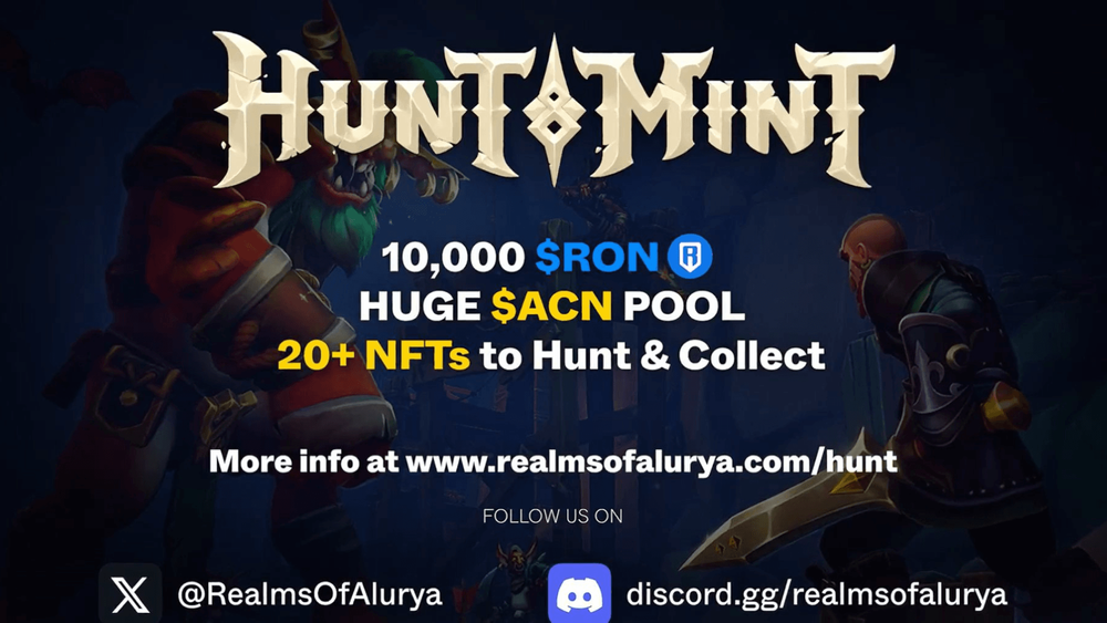 Realms of Alurya's New Hunt and Mint Event | GAM3S.GG