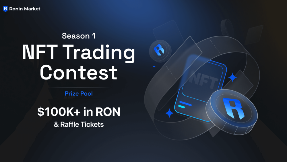 Ronin lance un concours de trading NFT avec 100k de récompenses | GAM3S.GG