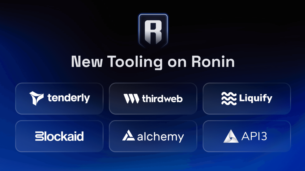 Ronin’s Developer Tools Expand to Support Builders | GAM3S.GG