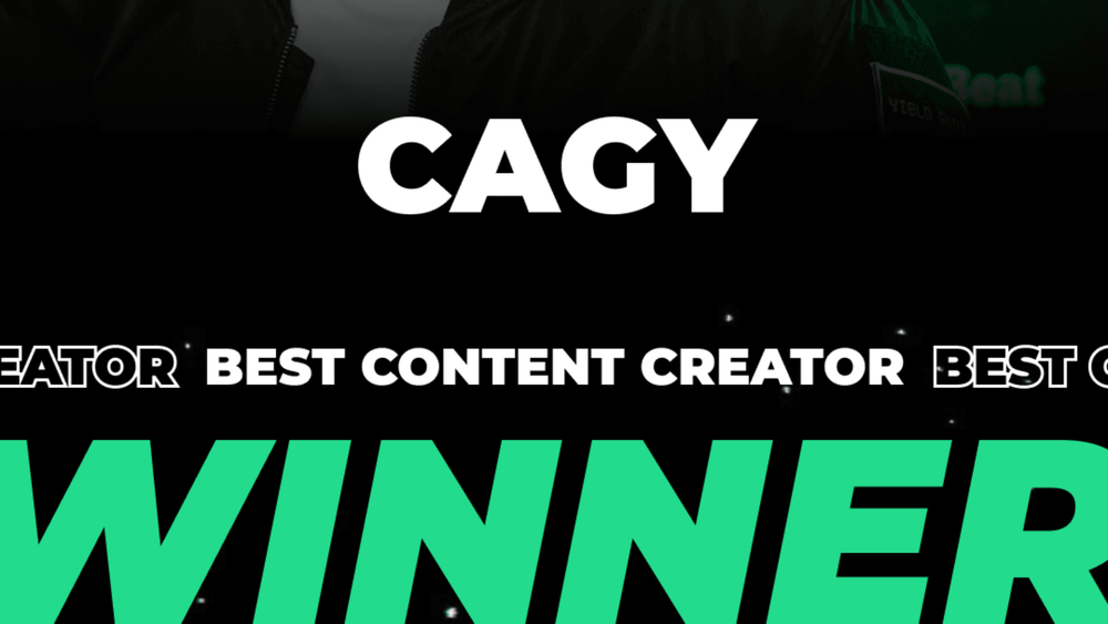 Cagy Wins Best Content Creator | GAM3S.GG